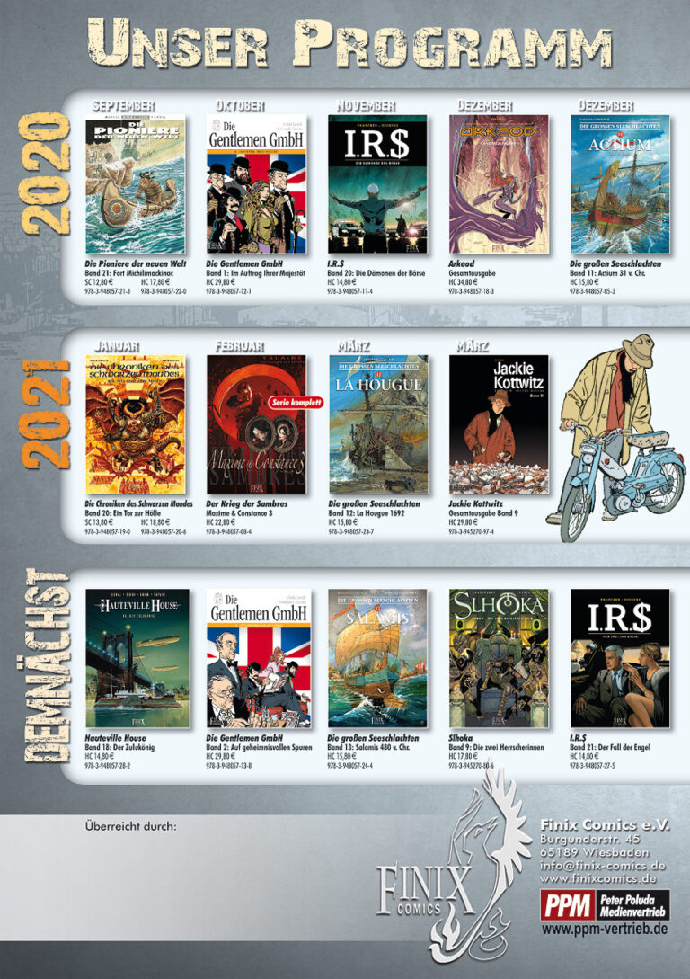 Programm 2020/2021 – Finix Comics